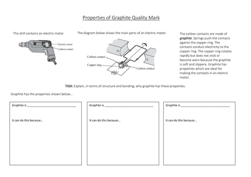 Properties of Graphite Quality Mark Assessment (FULL RESOURCE PACK ...