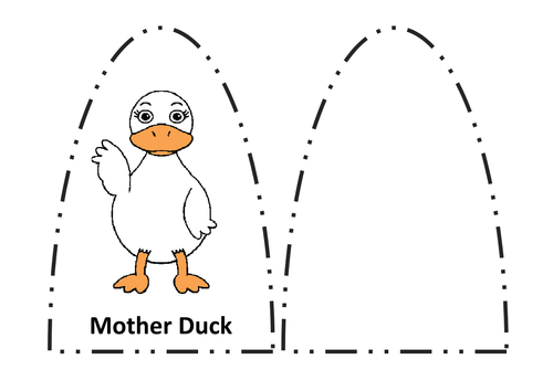 UGLY DUCKLING TEACHING RESOURCES NURSERY RHYME LITERACY NUMERACY ROLE ...