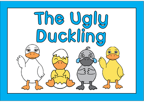 UGLY DUCKLING TEACHING RESOURCES NURSERY RHYME LITERACY NUMERACY ROLE ...