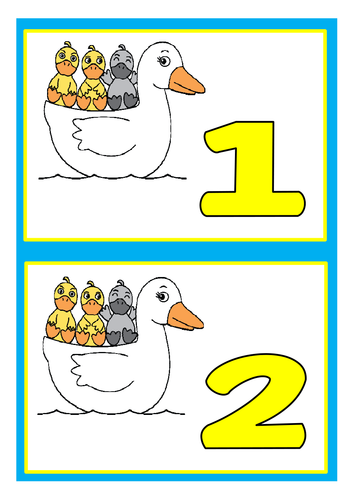 UGLY DUCKLING TEACHING RESOURCES NURSERY RHYME LITERACY NUMERACY ROLE ...