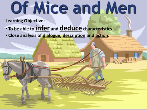 Year 9 Of Mice and Men Unit | Teaching Resources