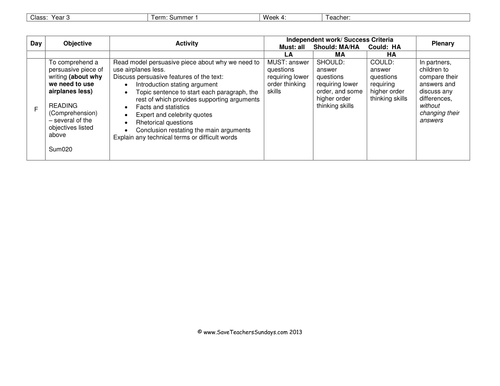 Persuasive Text Comprehension / Guided Reading (3 levels of difficulty ...