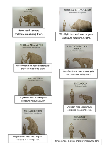Stone Age Maths! Perimeter year 3 | Teaching Resources