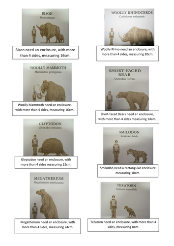 Stone Age Maths! Perimeter year 3 | Teaching Resources