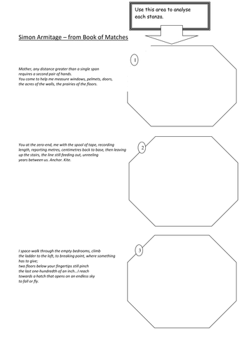 Simon Armitage poetry Hitcher Kid Homecoming Mother any distance Father ...