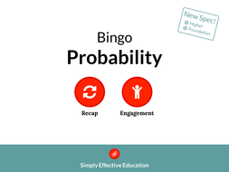 Probability (Bingo) | Teaching Resources