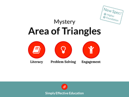 Area of Triangles (Mystery) | Teaching Resources