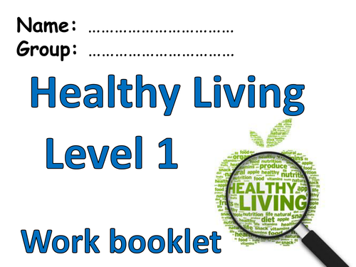 Healthy Living Student Workbooklet | Teaching Resources