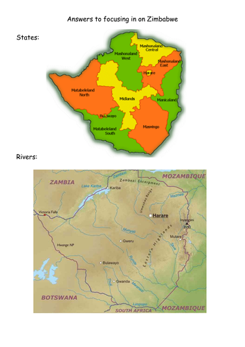 Zimbabwe Unit of Work | Teaching Resources