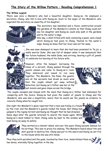 The Willow Pattern | Teaching Resources