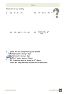 Number worksheets GCSE (with answers) | Teaching Resources