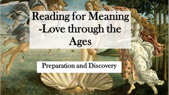 Love through the Ages - AQA A Level- Courtly Love | Teaching Resources