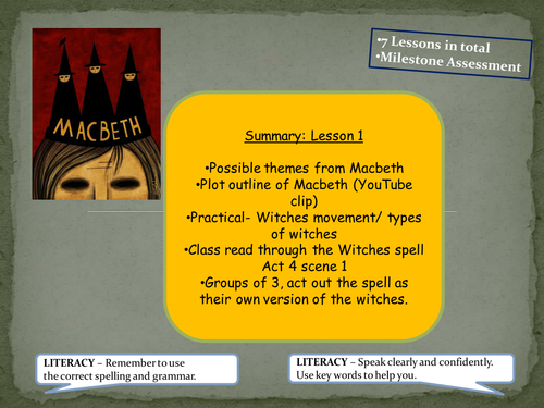 Macbeth: An Introduction to Set and Costume Design Whilst Exploring the ...