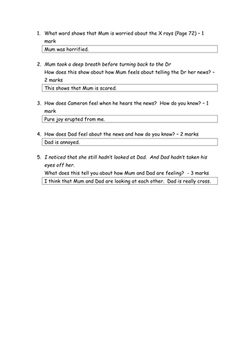 Guided reading Pig-Heart Boy | Teaching Resources