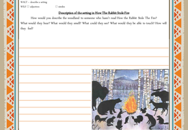 How Rabbit Stole The Fire Literacy Resources | Teaching Resources