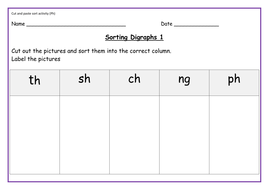 Digraphs Revision sh ch th ng ck ph wh, Presentation, Lesson Plan, Phonics Activities Reception ...