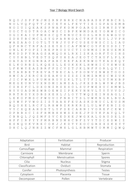 Year 7 Biology Word Search | Teaching Resources