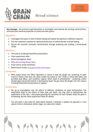 The science of bread baking: Lesson plan and classroom experiments ...