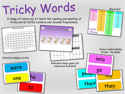 Tricky Word Bundle | Teaching Resources