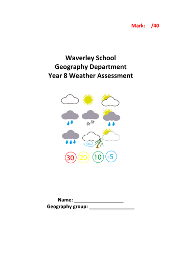 4x Y8 Geography assessments and Markschemes | Teaching Resources
