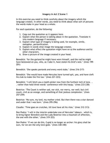 Much ado about nothing Shakespeare | Teaching Resources