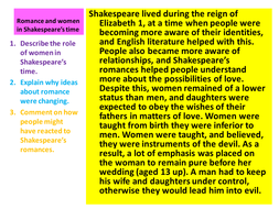 Elizabethan England context resources Shakespeare GCSE Context revision ...