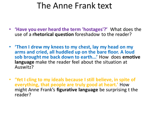 Nonfiction & literary nonfiction texts KS3 prep for GCE new ...