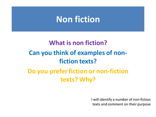 Non fiction texts KS3 preparation for GCSE analysis | Teaching Resources