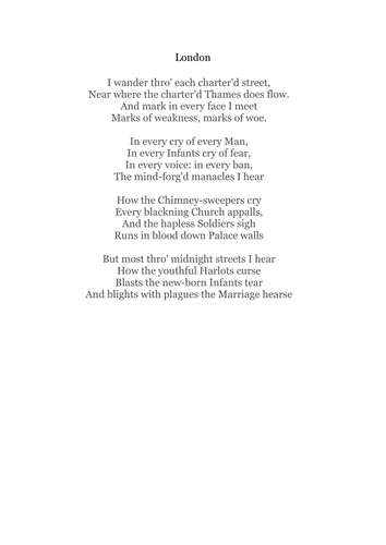 Exploration of Poetry KS3 Year 7/8 Poem forms - analysis - create ...