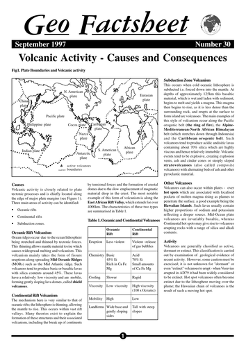 L4 Volcanoes Edexcel A-level from 2016 | Teaching Resources