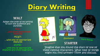 Diary Writing! | Teaching Resources