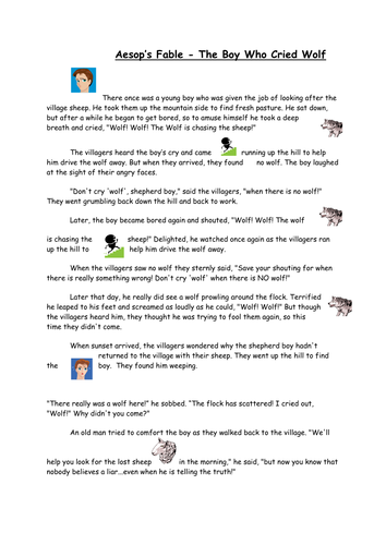 Animal Farm AQA 9-1 Lesson 1 Fables Low ability | Teaching Resources
