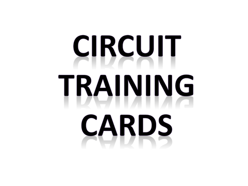 Circuit Training Cards | Teaching Resources