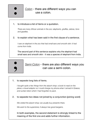 Brush Up On Punctuation (9-14 years) | Teaching Resources