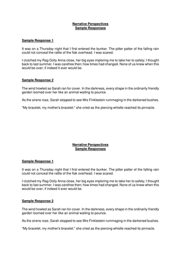 Aqa English Language Paper 1 Section B Descriptive Creative Writing