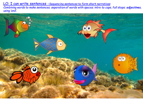 Combine words to make sentences and sequence sentences to form short ...