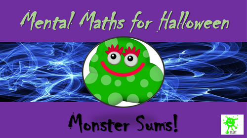 Mental Maths Halloween Monster Sums | Teaching Resources