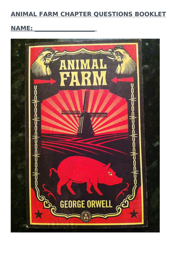Animal Farm Chapter Questions | Teaching Resources