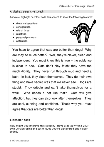 Speaking and listening KS3 A wide range of resources and task ideas for ...