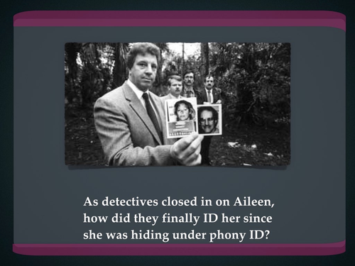 Aileen Wuornos Presentation ~ Serial Killer + Quiz + Flashcards = 61 ...
