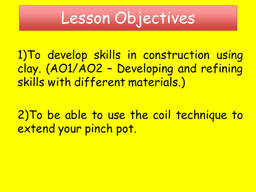 GCSE Ceramic Step-by-step Guide | Teaching Resources