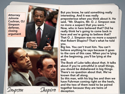 O.J. Simpson - 3 Cases - Compare Contrast Criminal Civil Law - Distance ...