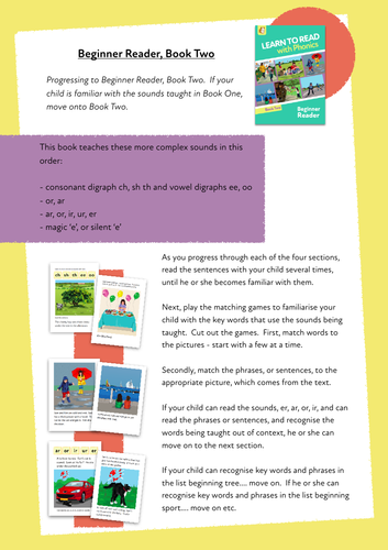Learn To Read With Phonics: Beginner Reader Book 2 | Teaching Resources