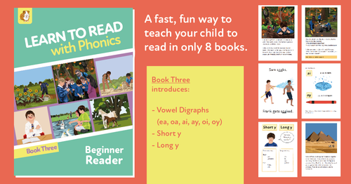 Learn To Read With Phonics: Beginner Reader Book 3 | Teaching Resources