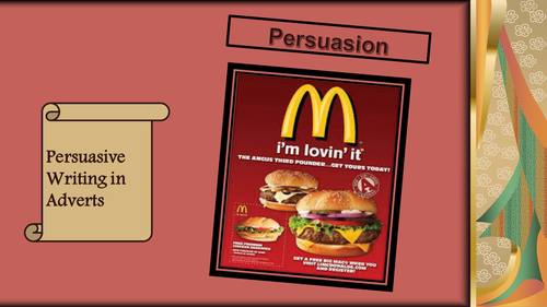 Year 7 Persuasive Writing and Language in Adverts | Teaching Resources