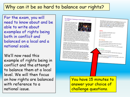 Human Rights In Conflict | Teaching Resources