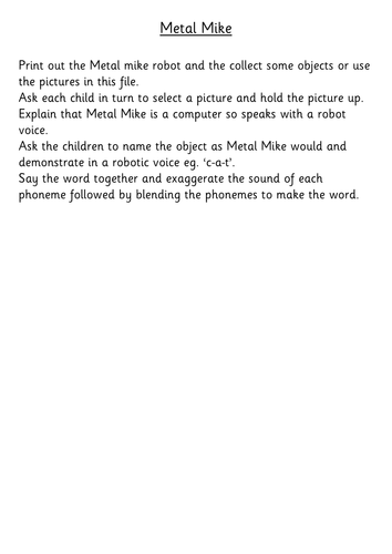 Phonics Phase 1 Resources Letters And Sounds Activity Pack Teaching