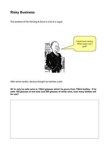 Risky Business | Teaching Resources