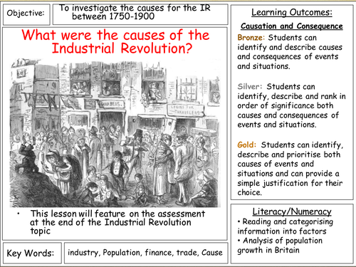 KS3 History: What were the causes of the Industrial Revolution ...