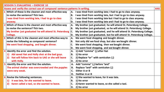 COMPOUND SENTENCE STRUCTURE: LESSON PLAN AND RESOURCES | Teaching Resources